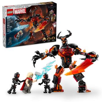 LEGO Marvel Thor vs. Surtur 76289 - Figura de Construção - Blocos de ...