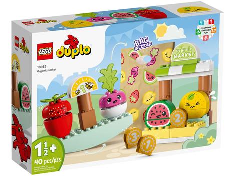 LEGO Meu Primeiro Mercado 40 Peças - 10983 - Brinquedos de Montar e ...