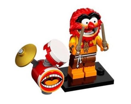 LEGO Minifigura Muppets: Animal com Capa Roxa (71033) - Bonecos ...