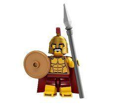 LEGO Minifigure Collection Série 2 LOOSE Mini Figura Espartana ...
