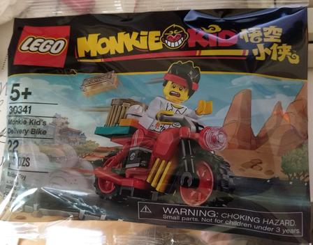 LEGO Monkie Kid - Entrega em Bicicleta (30341) - Blocos de Montar ...