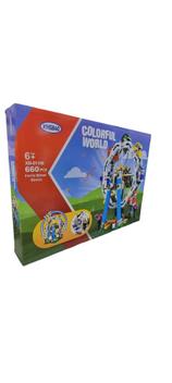 Lego Para Montar Roda Gigante Gira 360 Graus Bloco Divertido Jogo De ...