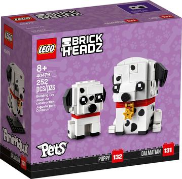 LEGO Pets Dálmata e Cachorrinho 40479 - Blocos de Montar - Magazine Luiza