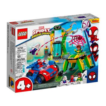 LEGO Spidey and His Amazing Friends Spider-Man at Doc Ock's Lab 131 pçs ...