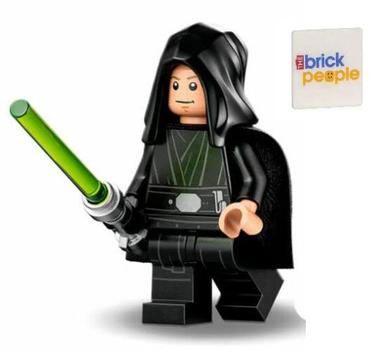 LEGO Star Wars: Luke Skywalker Jedi com Mão Negra, Cabelo, - Blocos de ...