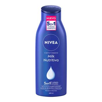 Leite Corporal NIVEA Nutritivo 400mL - Hidratante Corporal - Magazine Luiza