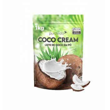 Leite De Coco Em Pó Coco Cream Tradicional Pura Vida 1 Kg - Puravida ...
