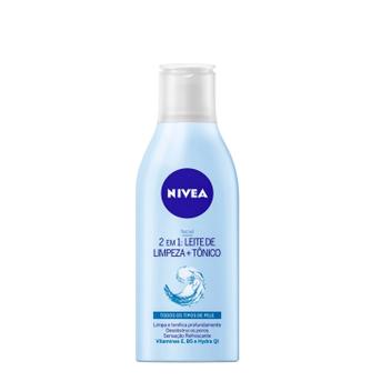 Leite de Limpeza + Tonico Nivea 2 em 1 200ml - Limpeza Facial ...