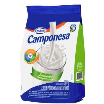 Leite Em Po Camponesa Desnatado 500G - Embare - Leite em Pó - Magazine ...