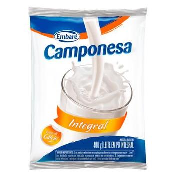 Leite Em Pó Camponesa Integral 400G - Embare - Leite em Pó - Magazine Luiza