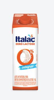 Leite Integral Zero Lactose ITALAC 1l - Leite - Magazine Luiza