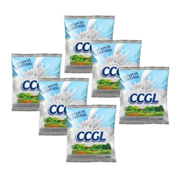 Leite po ccgl desnatado 400g - 6 unidades - Leite em Pó - Magazine Luiza