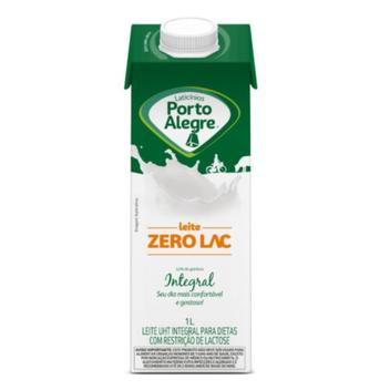 Leite Uht Integral Zero Lactose Porto Alegre 1l - Leite - Magazine Luiza