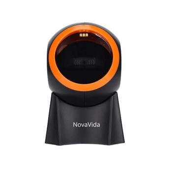 Leitor De Código De Barras 1d 2d Qr Code scanner de mesa mãos-livres omnidirecional Tela Papel ...