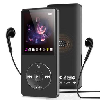 Leitor MP3 SKYBESS com Bluetooth e Alto-Falante - 32GB + 128GB TF - MP3 ...