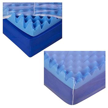 Lençol PVC Casal TCFraldas Transparente Elástico 190X140X25cm - unidade ...