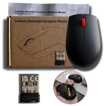 Lenovo Mouse Essential Compact Mouse - Mouse - Magazine Luiza