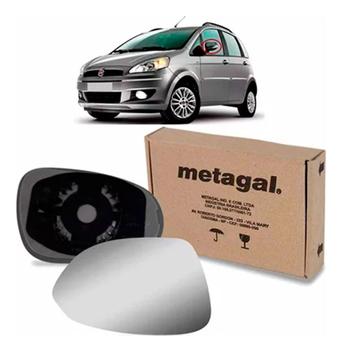 Lente Com Base Retrovisor Idea 11 A 16 - Lado Direito (Passageiro ...