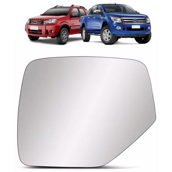 Lente Espelho Retrovisor Ecosport 2004 A 12 Ranger 2005 A 09 - METAGAL ...