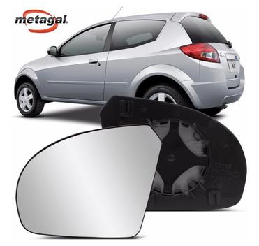 Lente Espelho Retrovisor Ford Ka 2008 A 2014 Esquerdo - METAGAL ...
