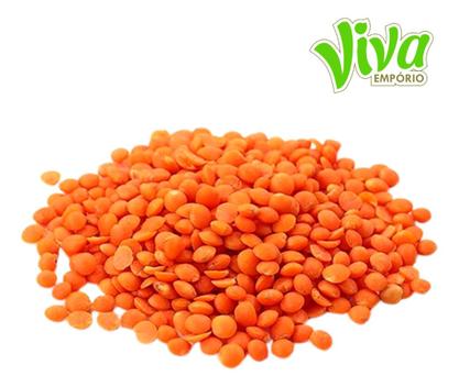 Lentilha Vermelha Rosa Salmão Sem Casca 500gr - Empório Viva - Lentilha ...