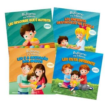 Leo e o Universo do Autismo Aceitação e Emoções em 4 Livros Infantis ...