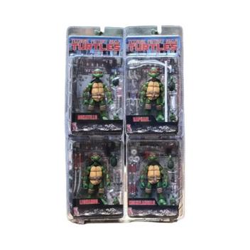 Leonardo Leads TMNT Turtles Primeira Figura De Ação Ninja NECA Pizza ...