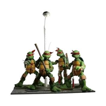 Leonardo Leads TMNT Turtles Primeira Figura De Ação Ninja NECA Pizza ...