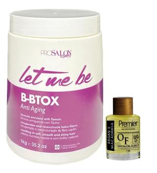 Let Me Be Botox Anti Aging 1kg - Máscara Capilar - Magazine Luiza