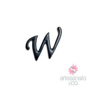 Letra w Para Colagem - Artesanato & Co. - Luminária de Letra / Número ...