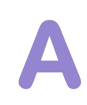 Letras em EVA Alfabeto Lilás - 14cm - Extra Festas - Letras, Números e ...