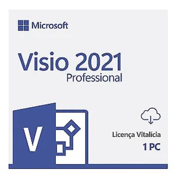 Licença Ms Visio Standard 2021 Original Vitalícia - Pacote Office ...