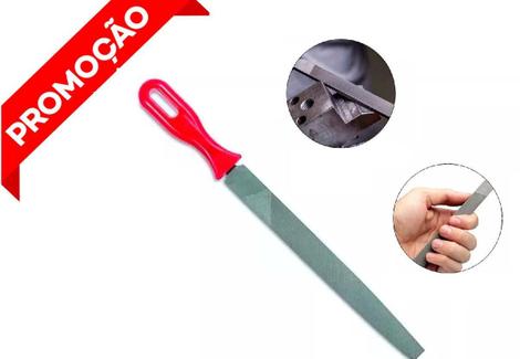 Lima Chata Bastarda Com Cabo 8 Polegadas Mecânica Rocast - Lima - Magazine Luiza