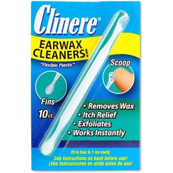 Limpador De Ouvido Clinere Com 10 Unidades - Terapia Alternativa ...