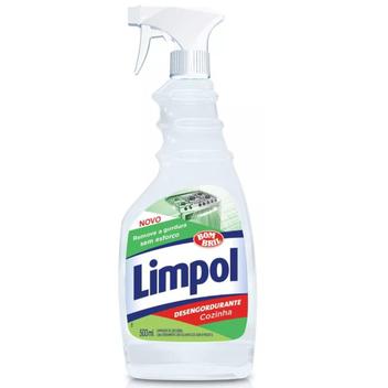 Limpador Desengordurante Cozinha Spray Limpol 500ml Bombril ...