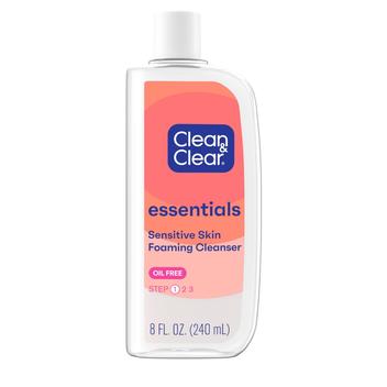 Limpador facial Clean & Clear Essentials sem óleo 240 ml - Limpador ...
