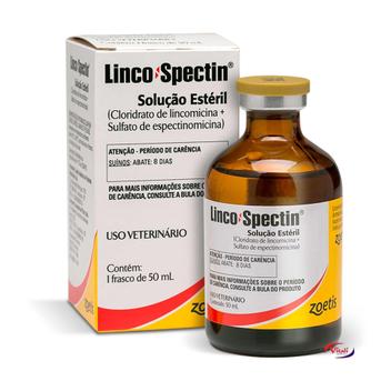 Linco-spectin injetável 50ml - ZOETIS - Vermífugo Pet - Magazine Luiza