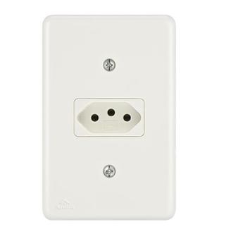 Linha Bianca Tomada 2p+T 10a Nbr14136h B7401 Apoio - Tomadas - Magazine ...