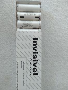 Linha invisivel 100% poliamida 183 mt artigo para costuras - Costuratex ...