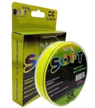 Linha maruri max soft 0.40 amarela 300m - Linha de pesca - Magazine Luiza