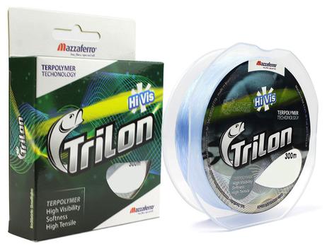 Linha Monofilamento Mazzaferro Trilon Hi-vis 0.33mm (13,2lb/6,0kg ...