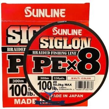 Linha Siglon PE X8 300M Multi Color - Sunline - Linha de pesca ...