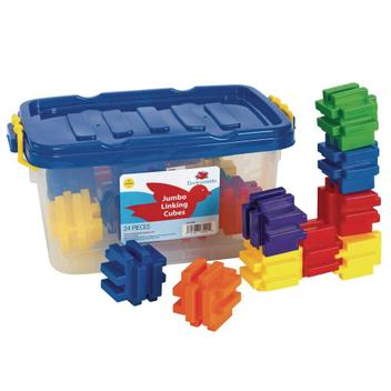 Linking Cubes Excellerations Environments 2 polegadas e 24 peças - Kit ...