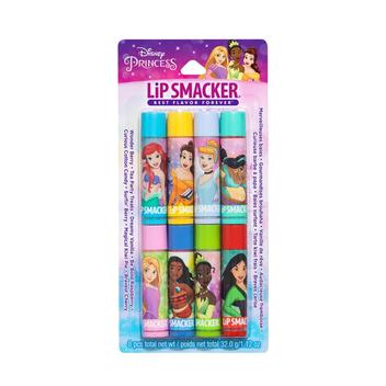 Lip Balm Lip Smacker Disney Princess Party Pack 8 para crianças - Lip ...