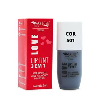 Lip Tint 3 Em 1 Max Love Cor 501 Labios Bochechas E Olhos - Batom ...