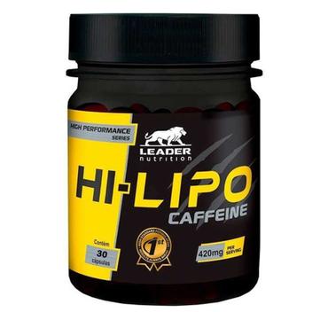 Lipo caffeine 30 cápsulas - leader nutrition - Termogênico - Magazine Luiza