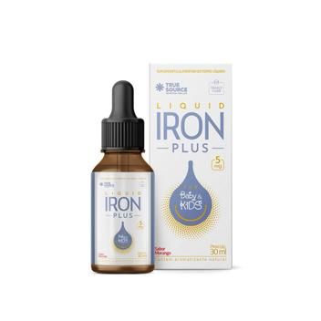 Liquid Iron PLUS Baby Kids Ferro Multivitamínico True Source 30ml ...