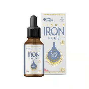 Liquid Iron Plus For Baby e Kids (30ml) - Padrão: Único - True Source ...