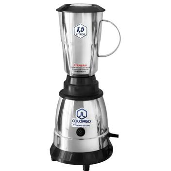Liquidificador Industrial Alta Rotação Inox 1,5 Litros Monobloco ...