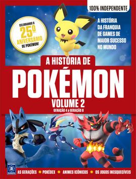 Livro - A HISTÓRIA DE POKÉMON - VOLUME 2: GERAÇÃO 4 A GERAÇÃO 8 ...